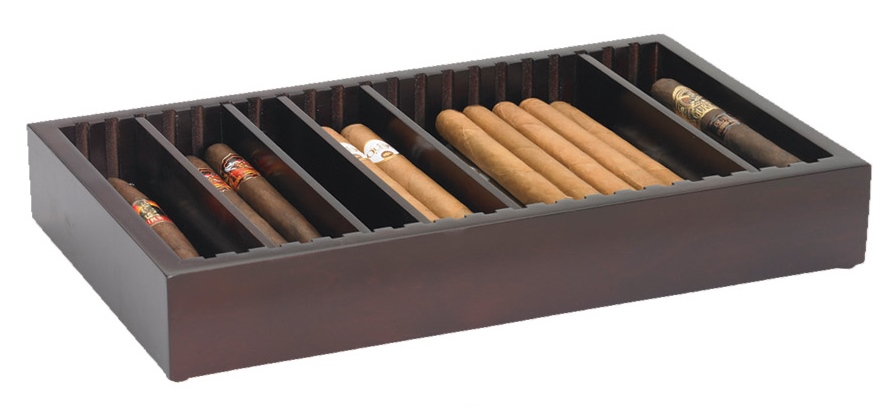Cigar Humidor Tray - Mahogany